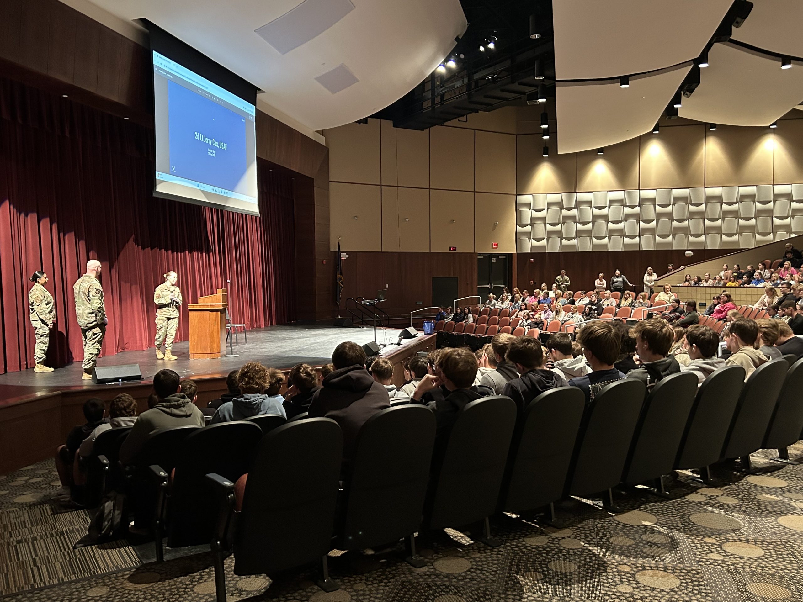 Assembly at Andale High Showcases How the Air Force Builds Leaders for ...